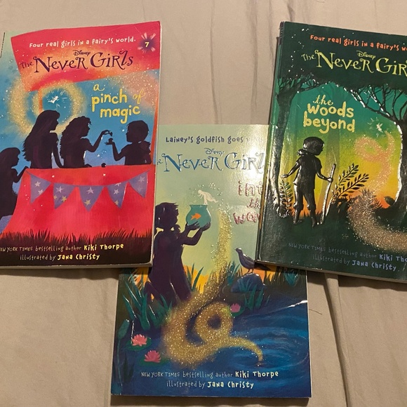 Disney | Toys | The Never Girls Book Series By Kiki Thrope And Jana ...